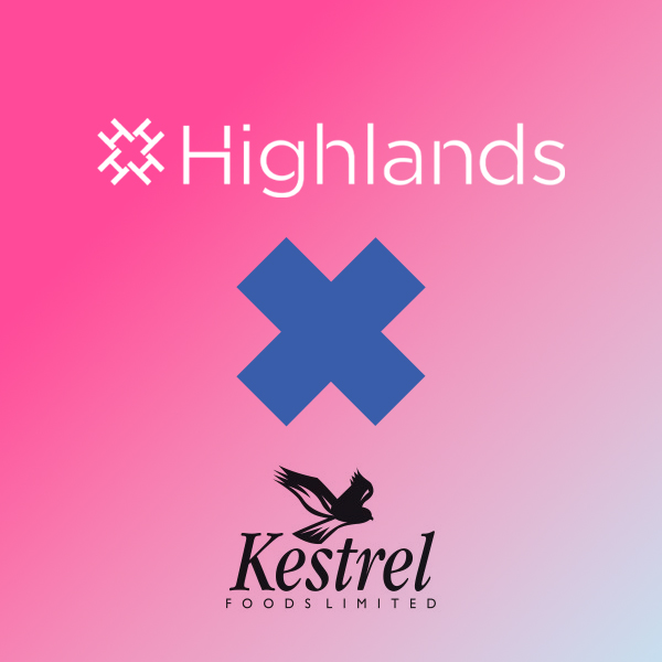 Highlands Announces Partnership with Kestrel Foods - Highlands